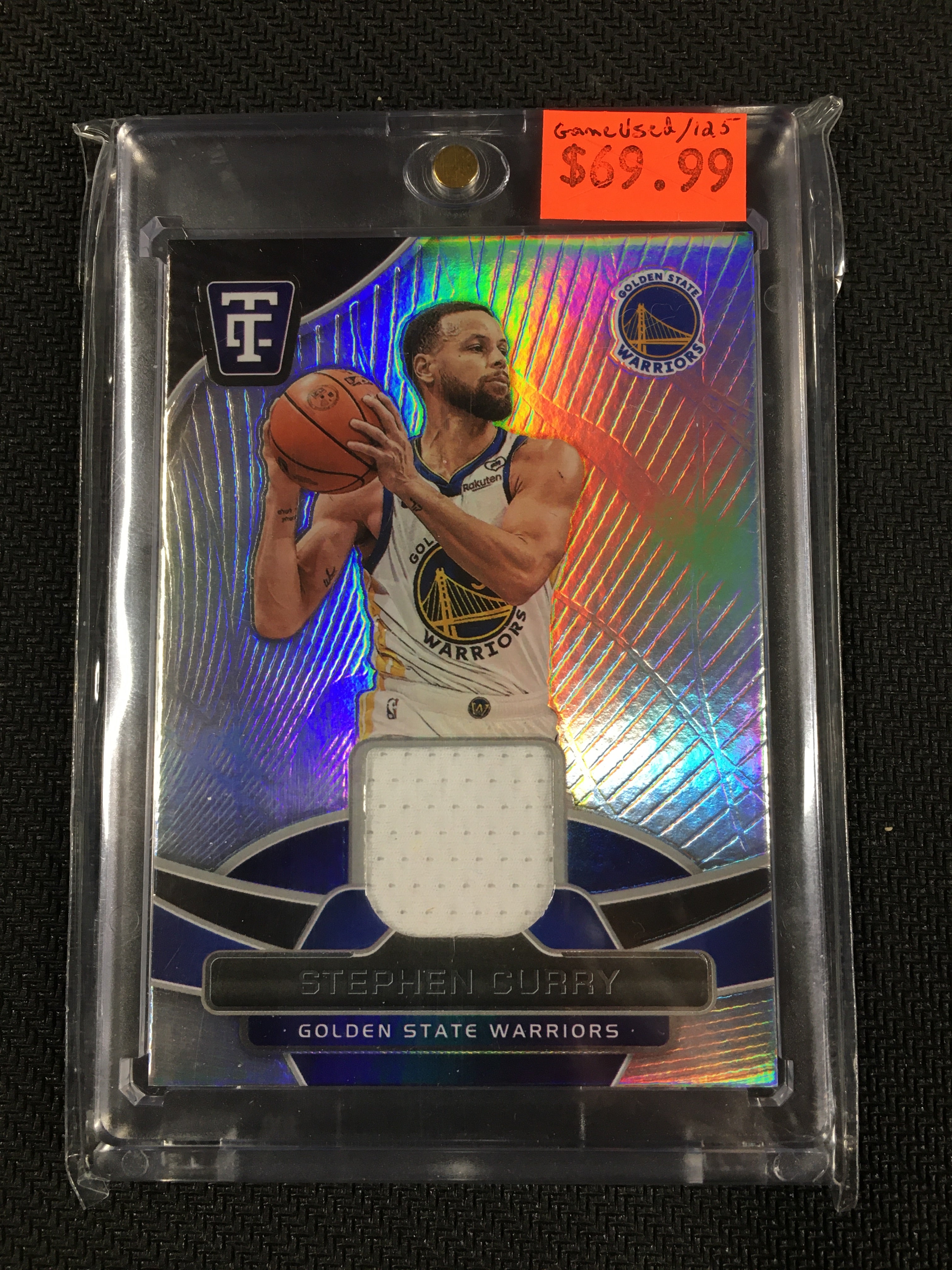 Steph Curry Totally Certified 2025 Game Used Patch /125 (T) – CardWizards