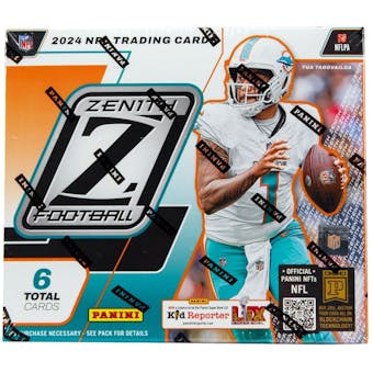 2024 Zenith NFL Hobby Box – CardWizards